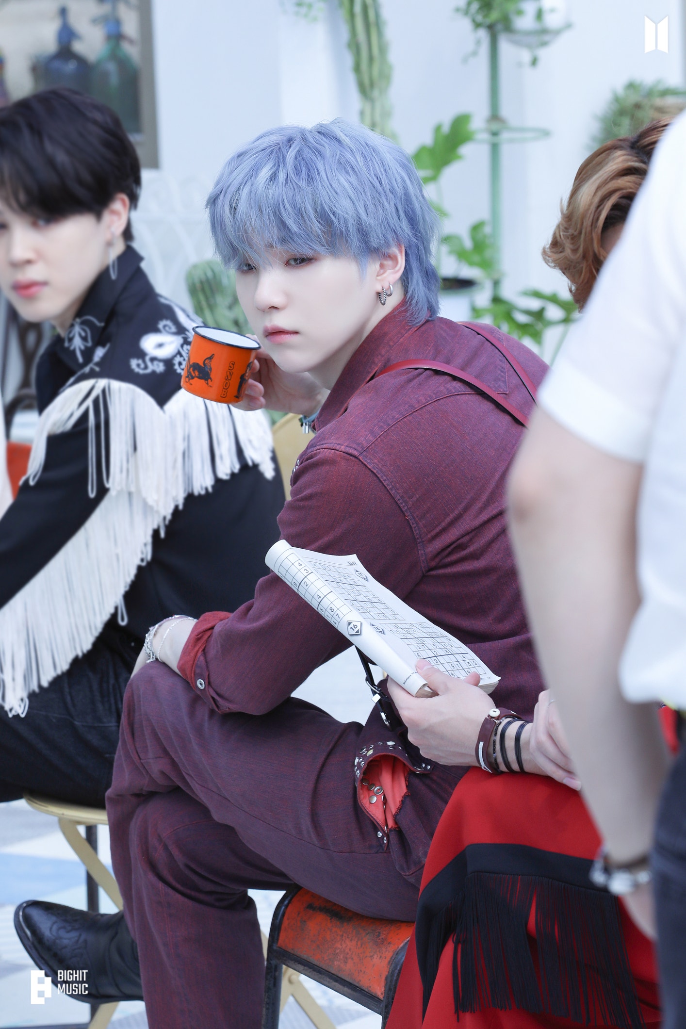 Permission To Dance Suga Focus Photo Sketch
