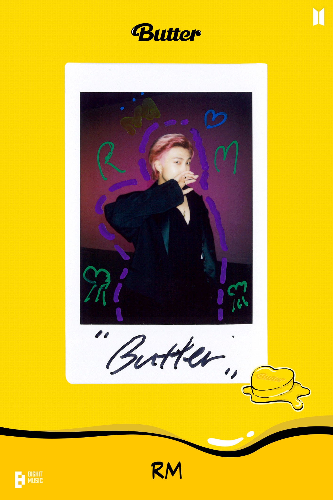 BTS ‘Butter’ Polaroids