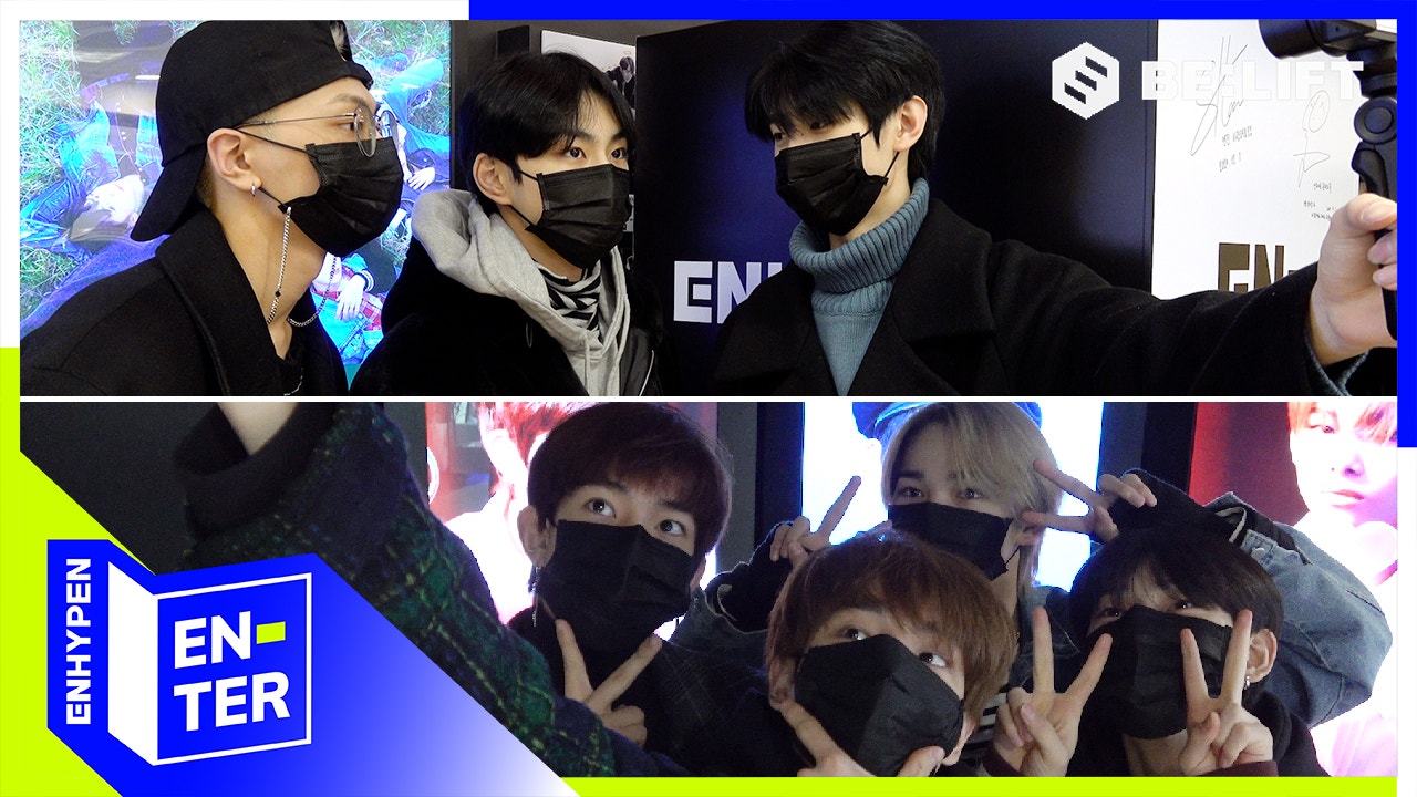 [EN-TER key] ENHYPEN buys their own album! - ENHYPEN (엔하이픈)