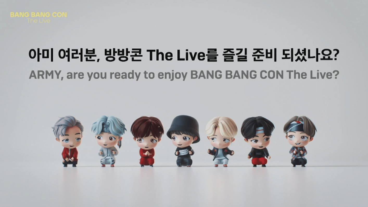 BTS BANG BANG CON THE LIVE
