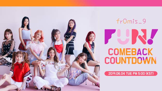 fromis_9 FUN! COMEBACK COUNTDOWN
