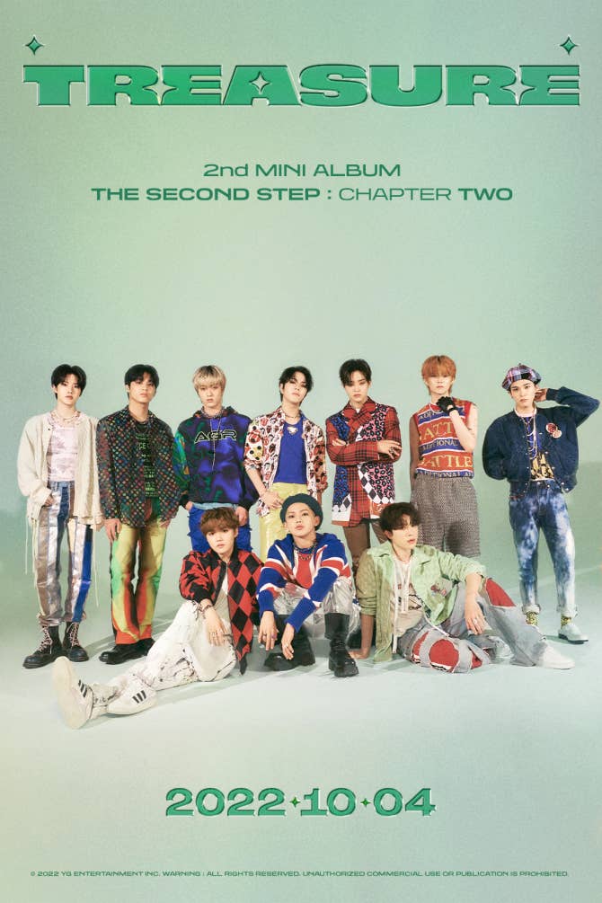 TREASURE - ‘THE SECOND STEP : CHAPTER TWO’ CONCEPT POSTER