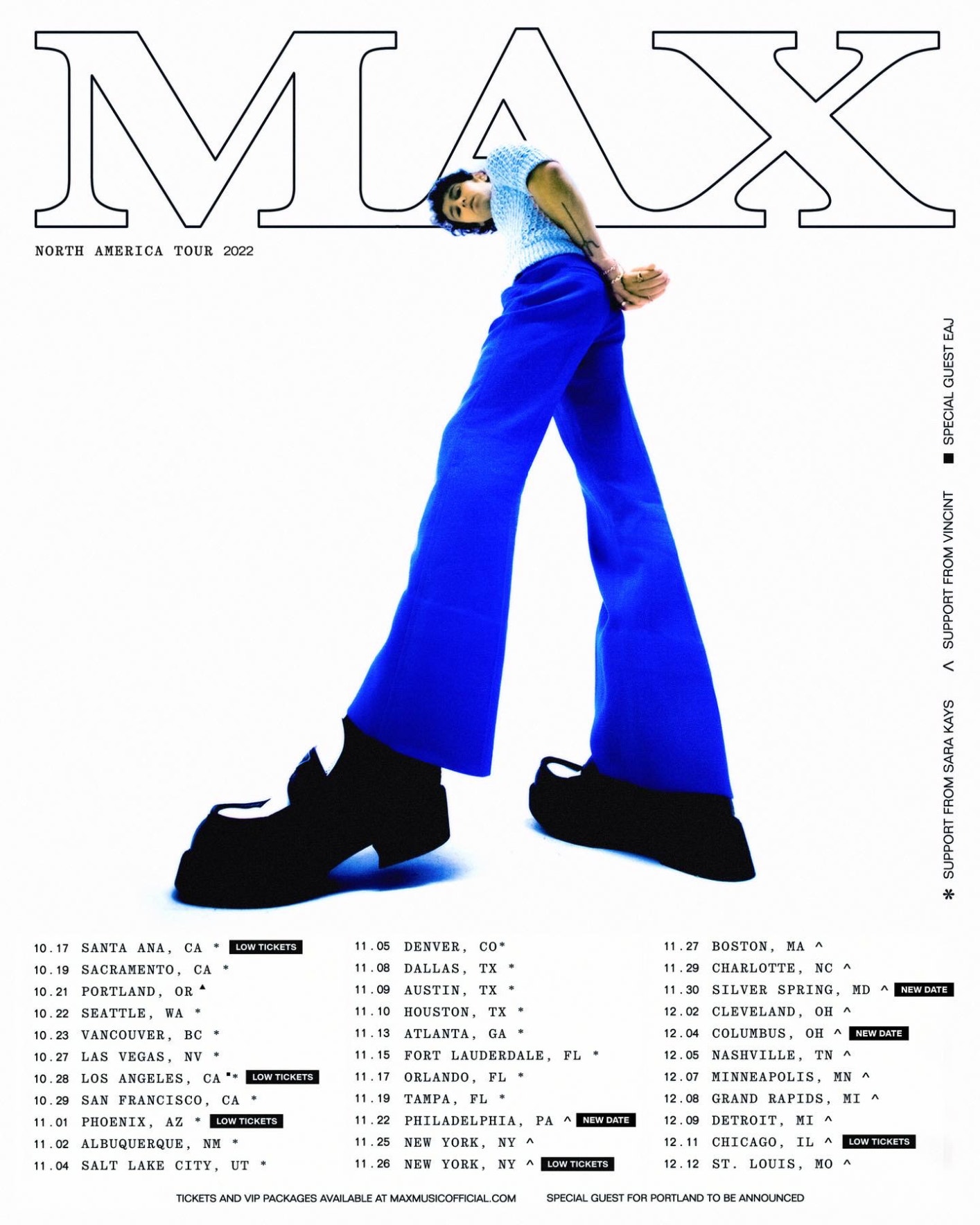 MAX Community Posts - TOUR STARTS IN 4 WEEKS!! WHAT SONGS SHOULD BE ON ...