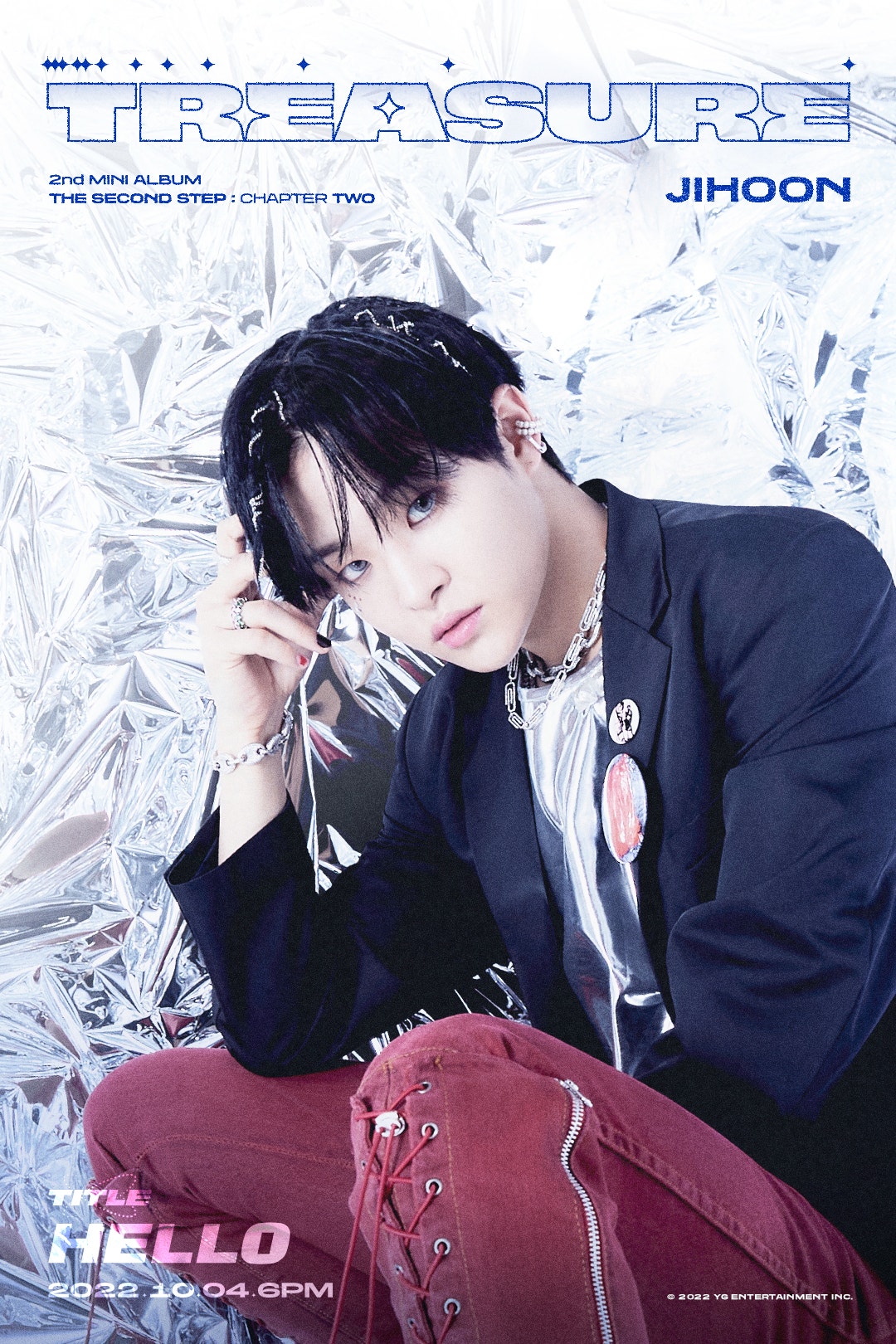 TREASURE - ‘HELLO’ TITLE POSTER