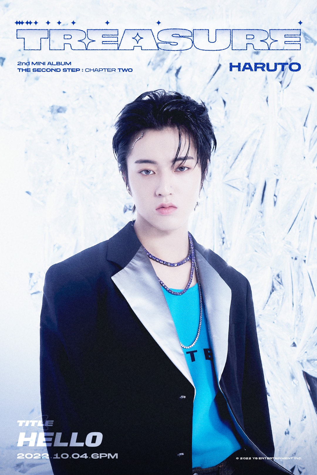 TREASURE - ‘HELLO’ TITLE POSTER