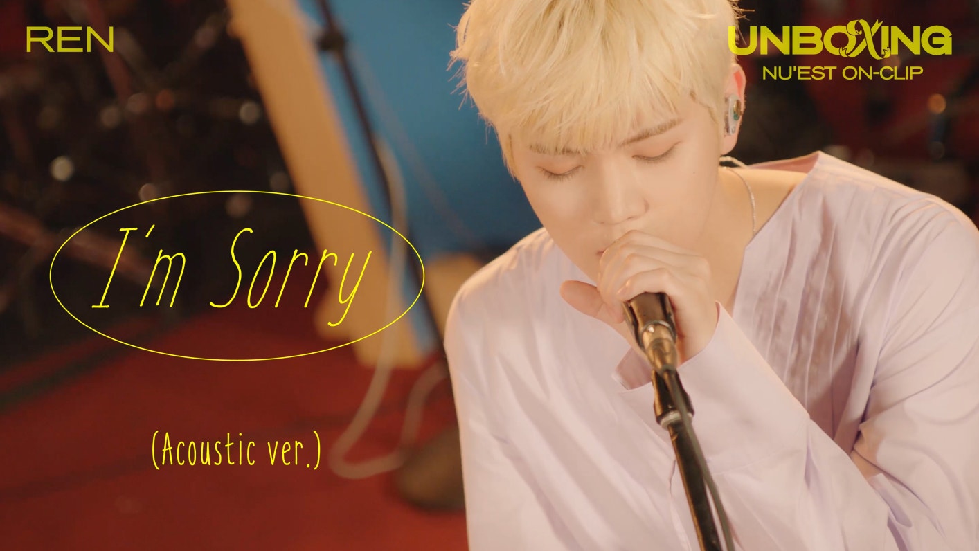 [4K CLIP] Vol.REN #2 I'm Sorry (Acoustic ver.)