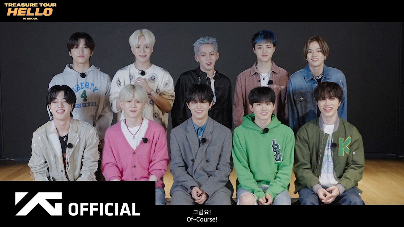 2022 TREASURE TOUR [HELLO] in SEOUL - MESSAGE VIDEO