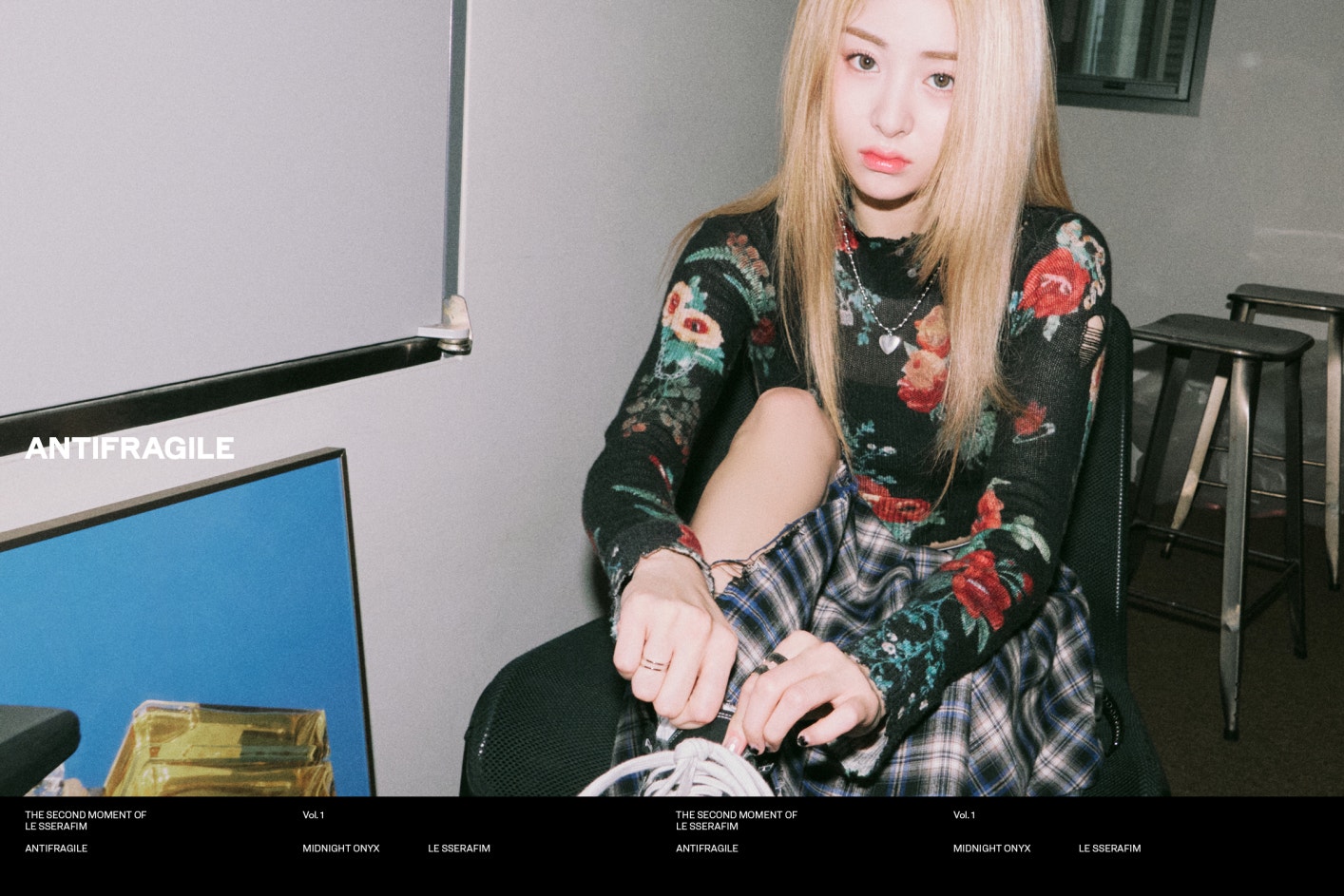 ‘ANTIFRAGILE’ MIDNIGHT ONYX HUH YUNJIN