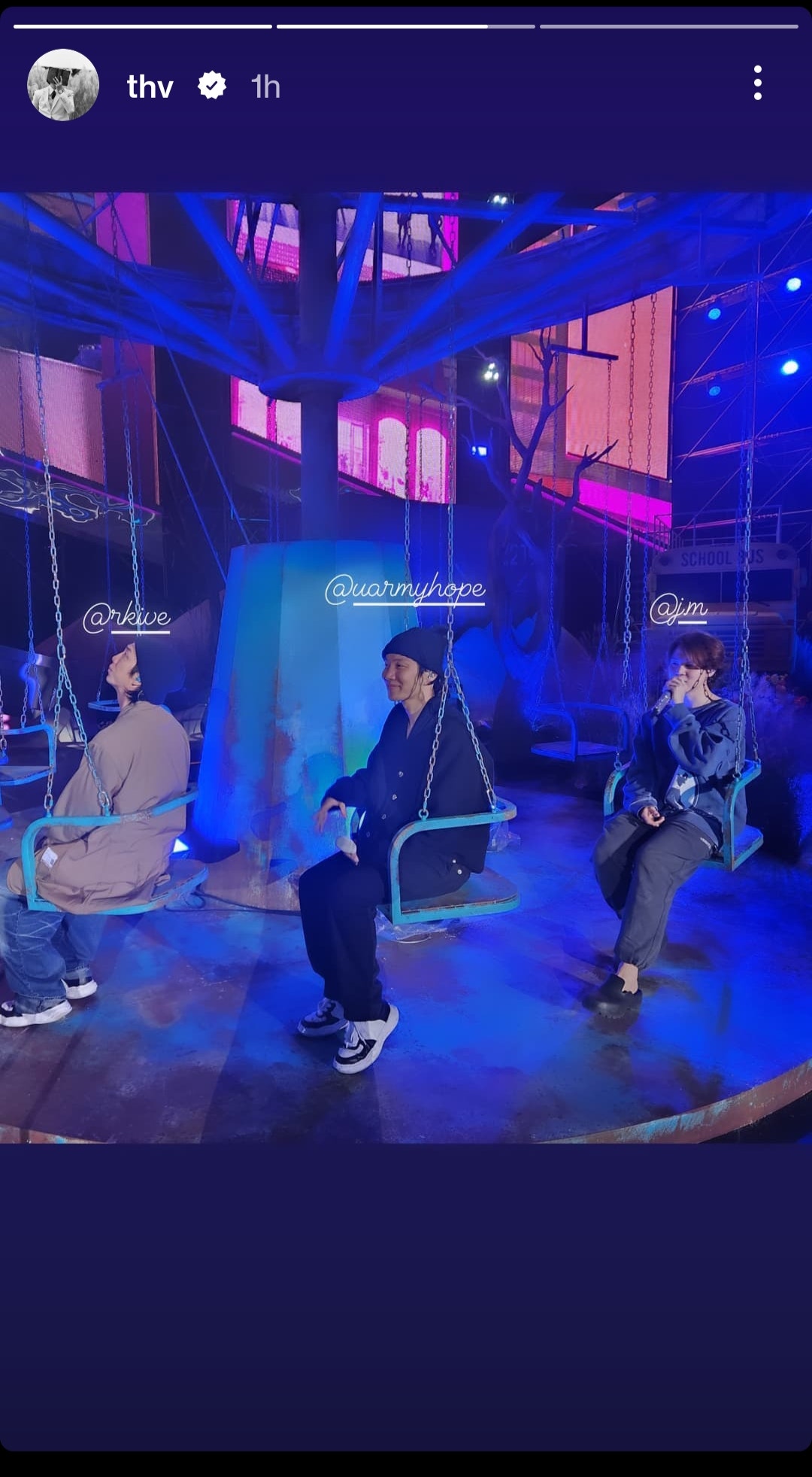 BTS Community Posts - My love ig story 😍😘