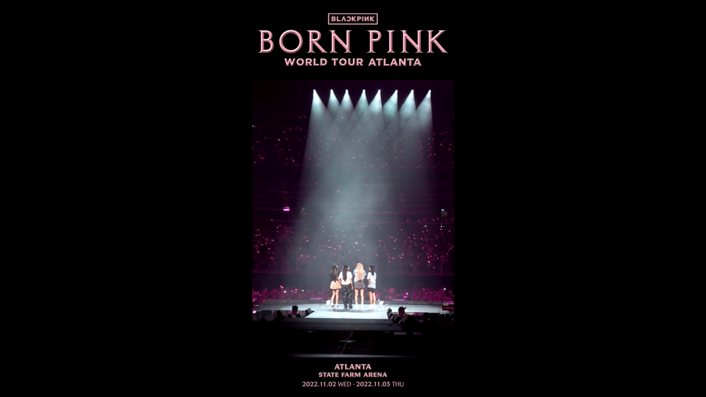 BLACKPINK WORLD TOUR [BORN PINK] ATLANTA HIGHLIGHT CLIP