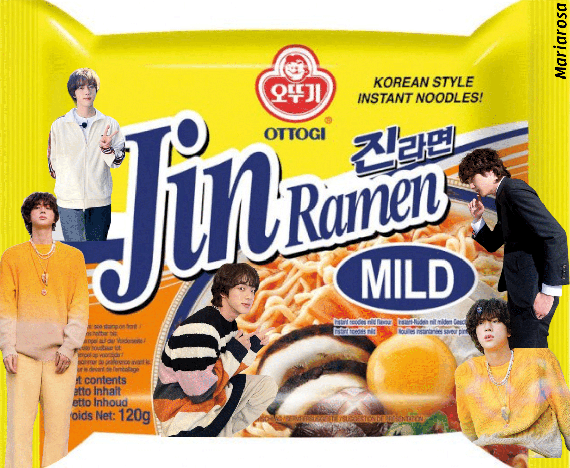 BTS 커뮤니티 포스트 - i want JIN RAMEN 🍜💜