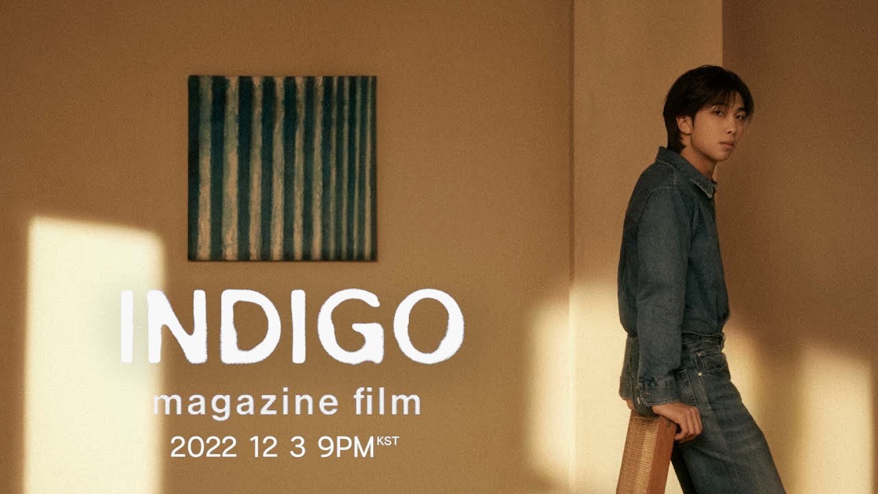 RM 'Indigo' Album Magazine Film Teaser