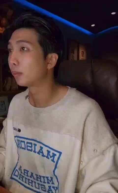 BTS Community Posts - Thnaks for coming Live Joonie Oppa.😭💜 This Album was his whole life's ...