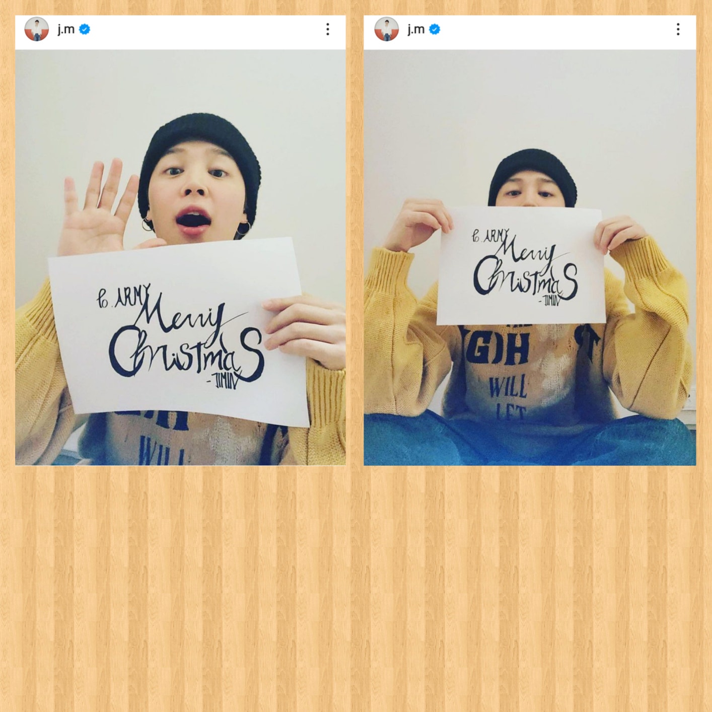 Bts Community Posts Jimin ππ Merry Christmas To Jimin πππ·πππ π»π°π·π₯ππΉβΊ