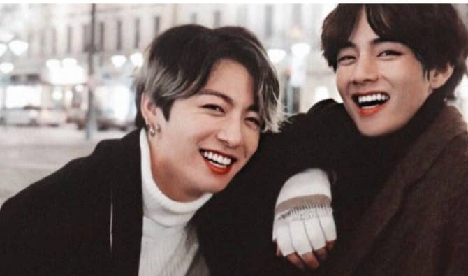 BTS Community Posts - Happy taekook day.♡ 🤗💜 It's been already 7 years ...