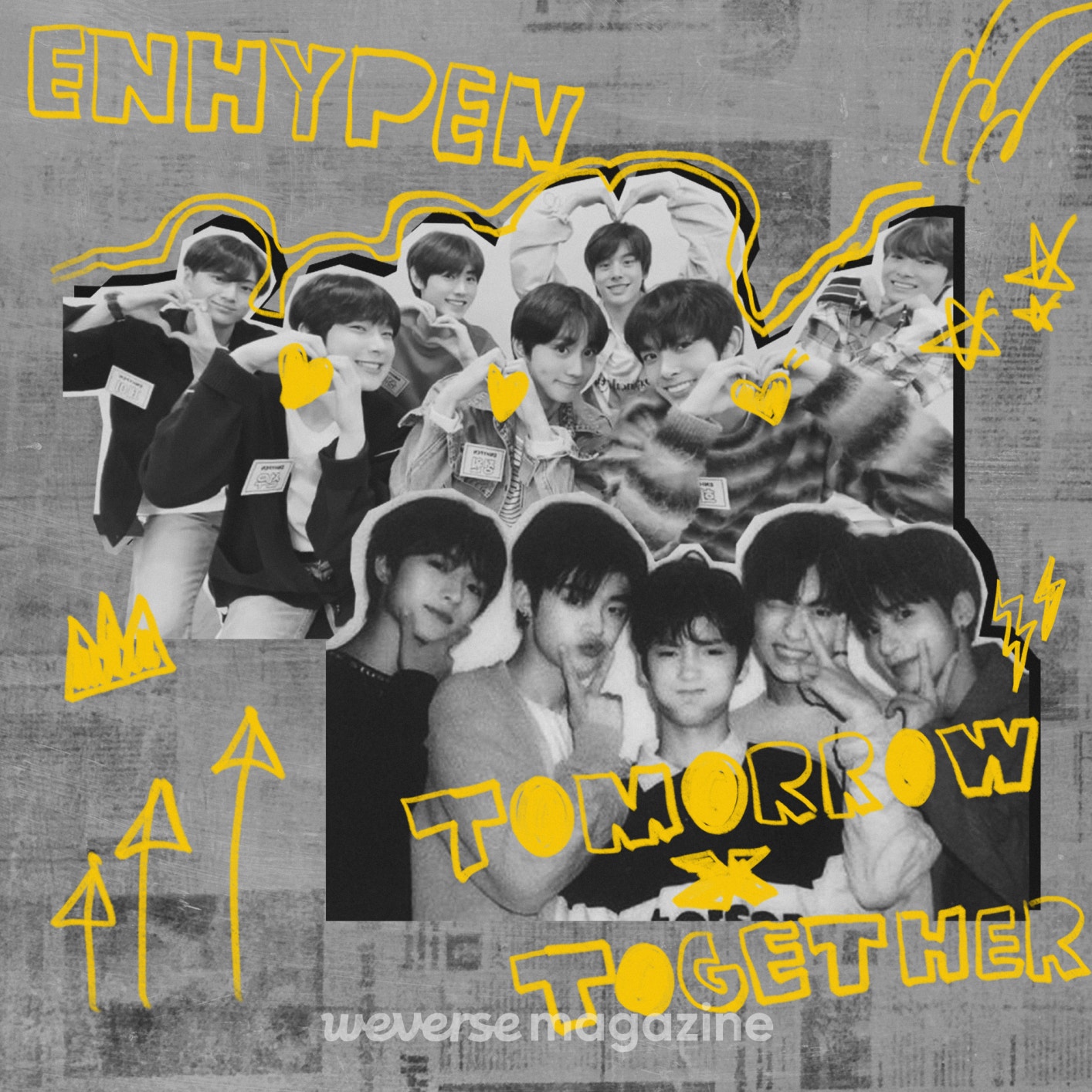 [Magazine] Idol casting made TXT and EN-