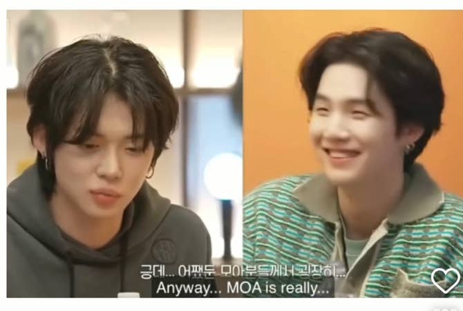 BTS Community Posts - I love how Yoongi was totally losing it over how ...