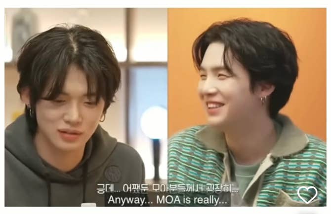 BTS Community Posts - I love how Yoongi was totally losing it over how ...