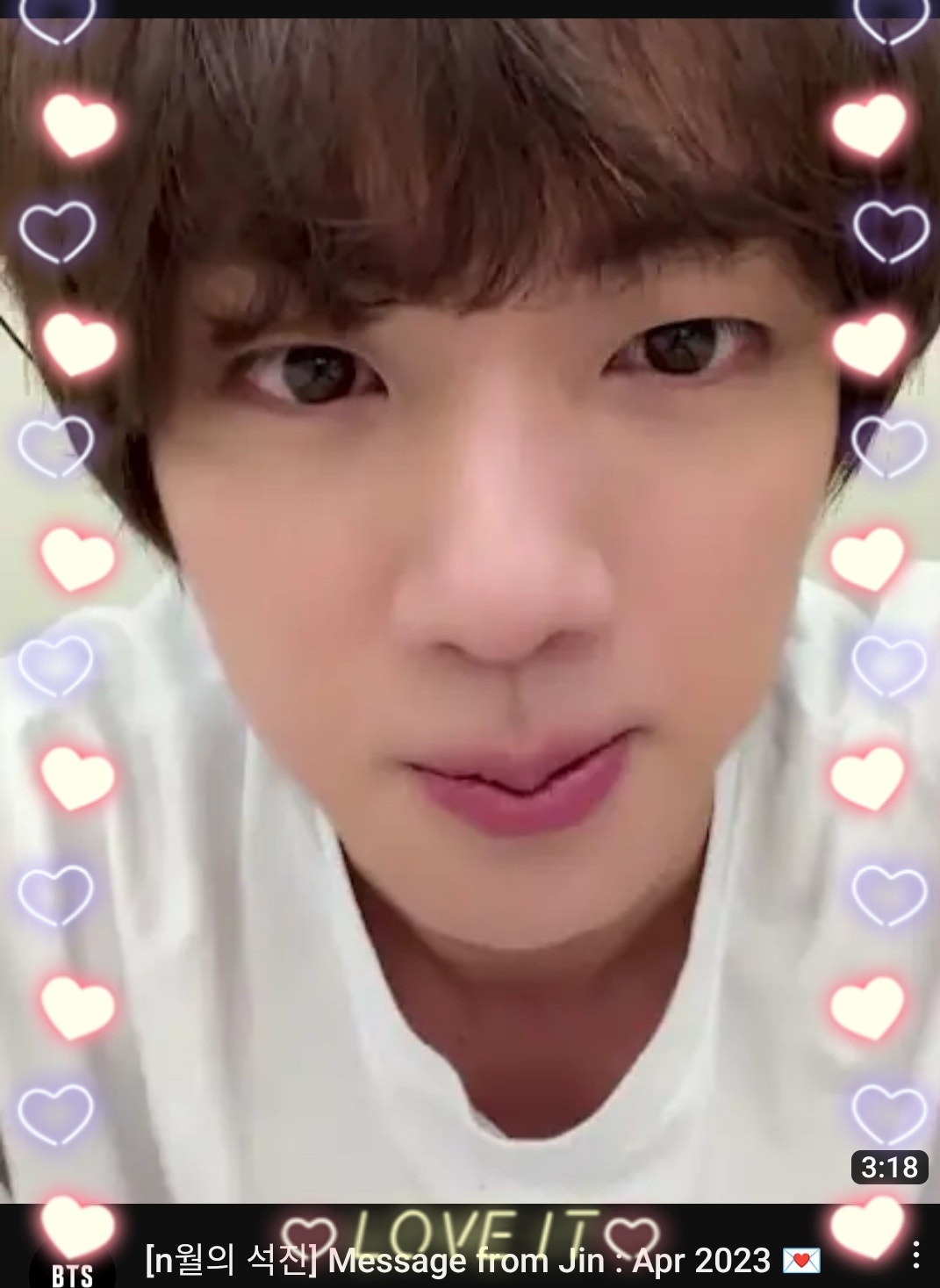 Bts Community Posts Dear Jin From Army ジンくん こんばんは🌠 今日は 寒い&雨☔です😖 ゆっくり
