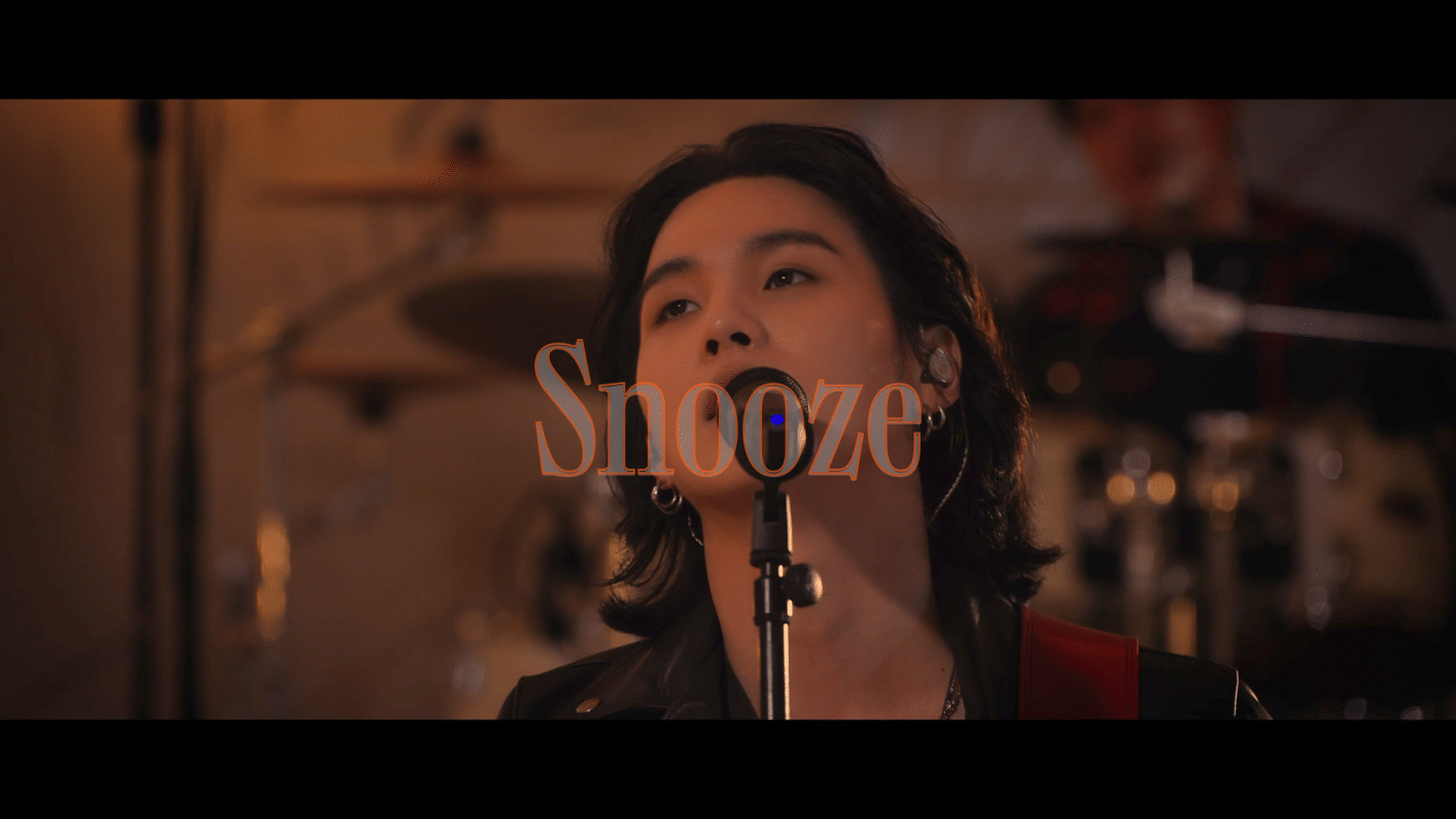 [SUGA: Road to D-DAY] Agust D 'Snooze' Live Clip