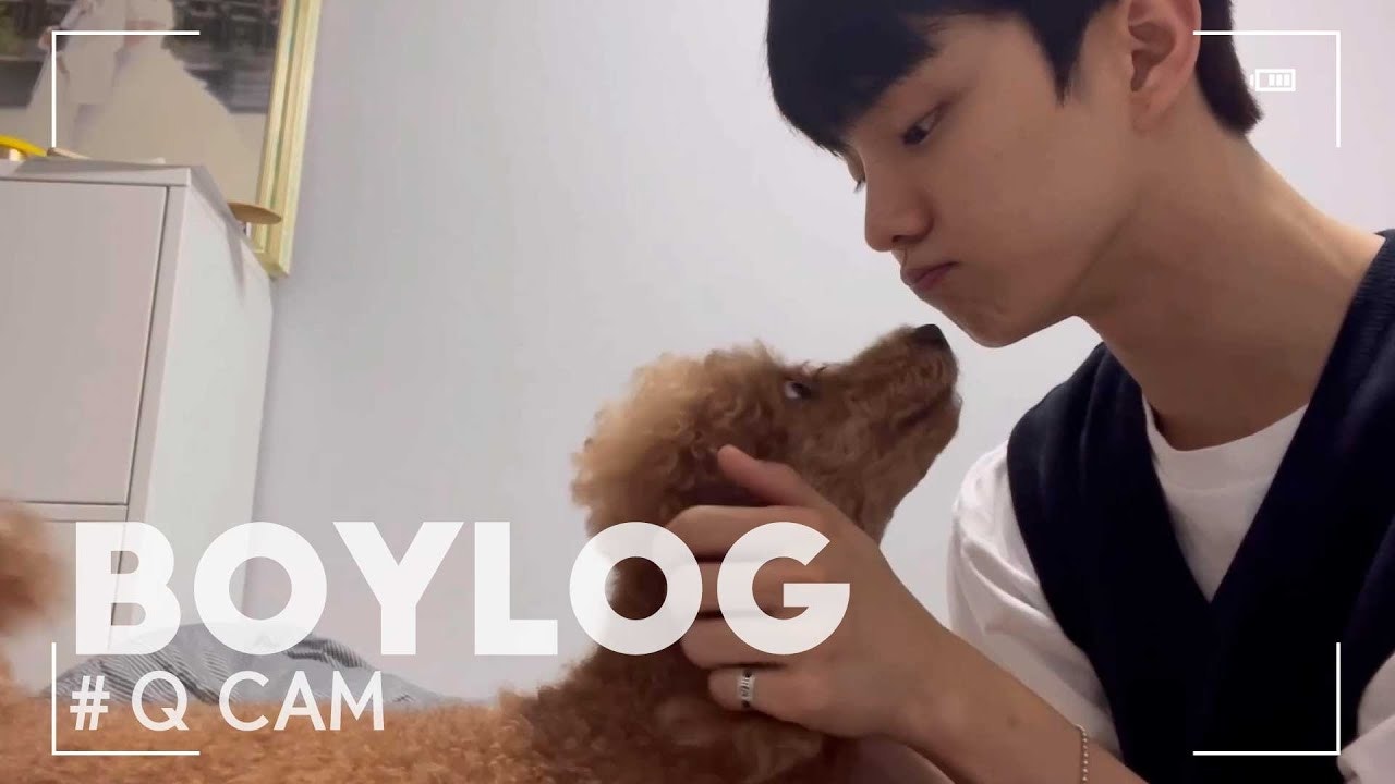[BOYLOG] Q CAM ｜가나하고 보내는 휴일