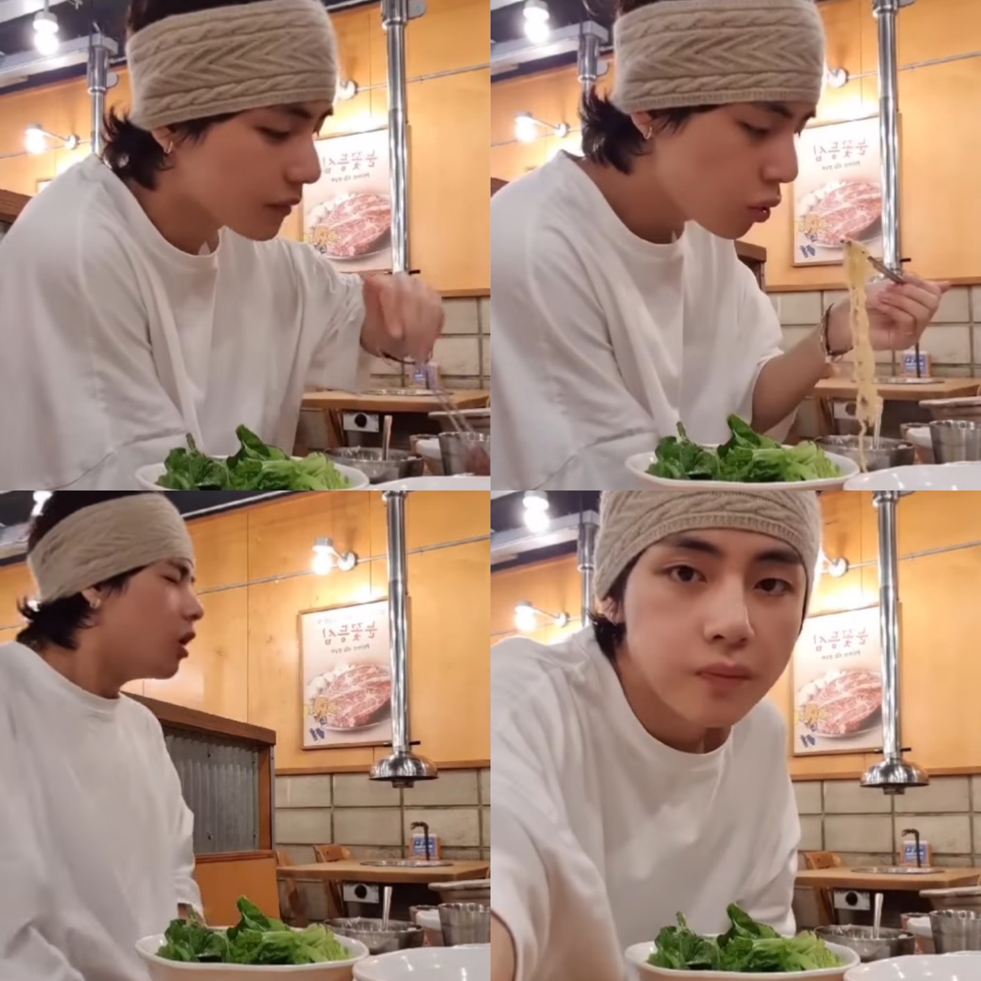 BTS Community Posts - テテちゃん🐻 今日はどうしてるかな？ ジンヒョン🐹の写真見たかな？ 去年の1月19日にインスタに ...