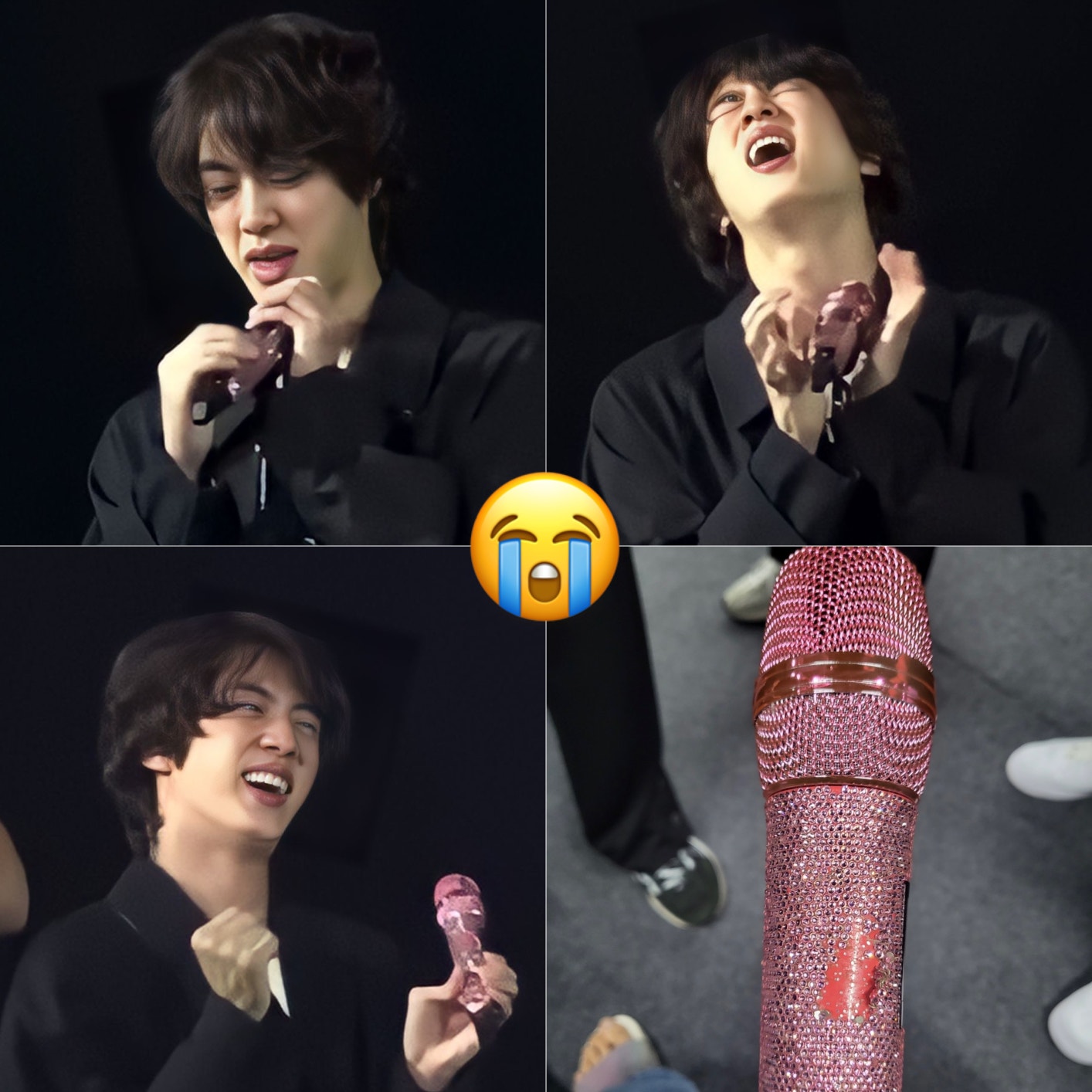 Bts Community Posts ジンニム💙アンニョン🌕 …これも 思い出のひとつ、ですね🎤 Pink君の替わりに Yellow
