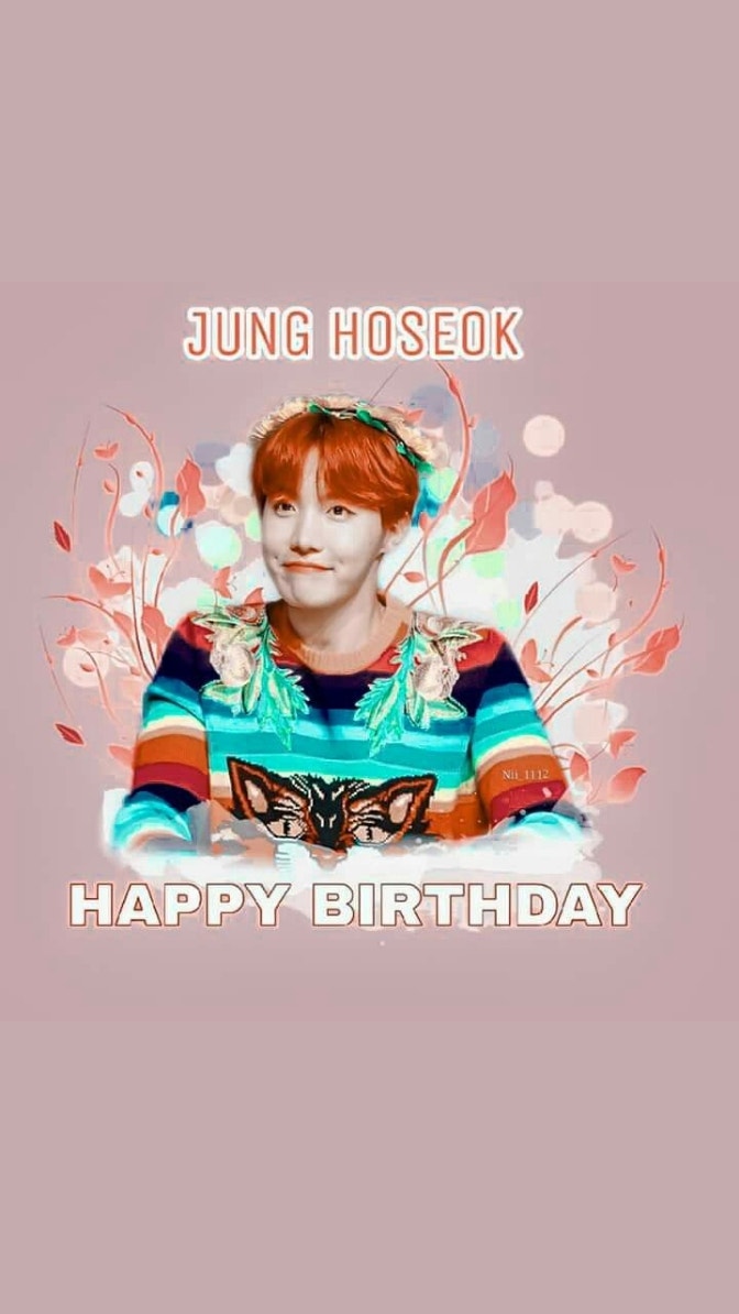 Bts Community Posts 생일 축하해 제이홉 행복이 있기를 평화가 있기를 미소 기쁨 번영과 평화