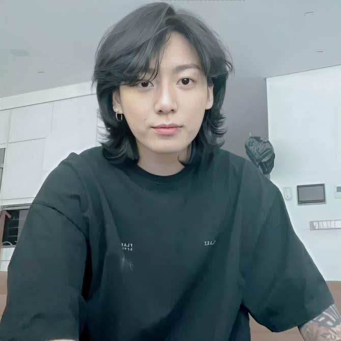 BTS Community Posts - I fall in love with jk hair☺️☺️☺️☺️😚😚😚😚😚😚😚💜💜💜💜💜💜💜